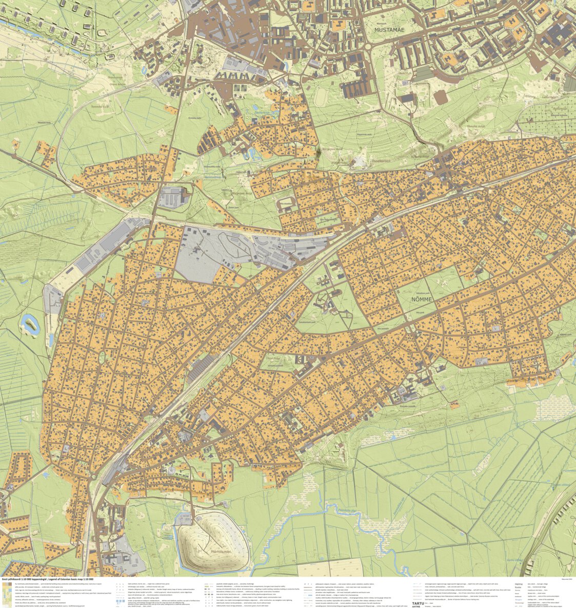 Nõmme linnaosa, Tallinn Map by Maa-amet | Avenza Maps
