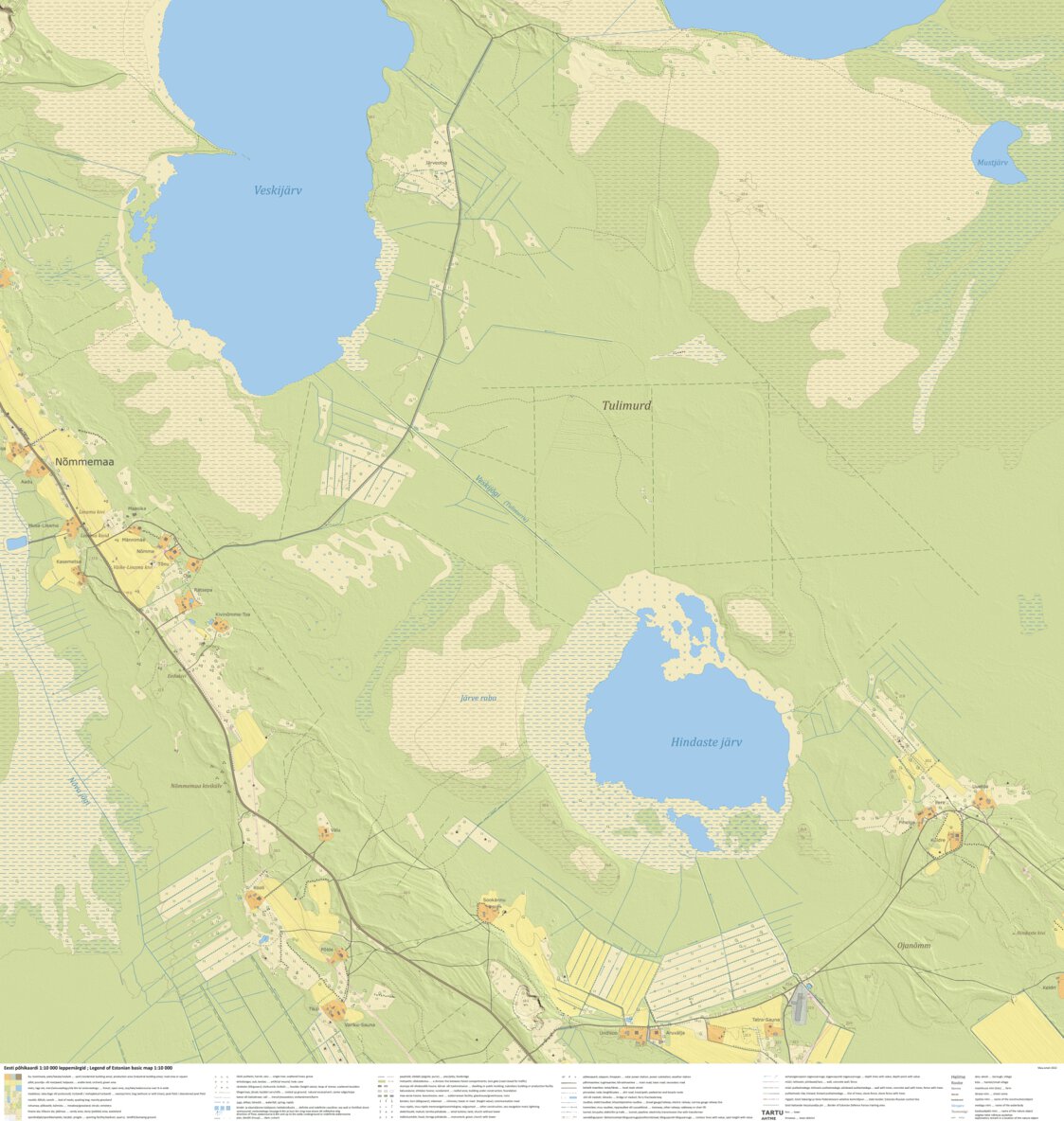 Nõmmemaa küla, Lääne-Nigula vald Map by Maa-amet | Avenza Maps