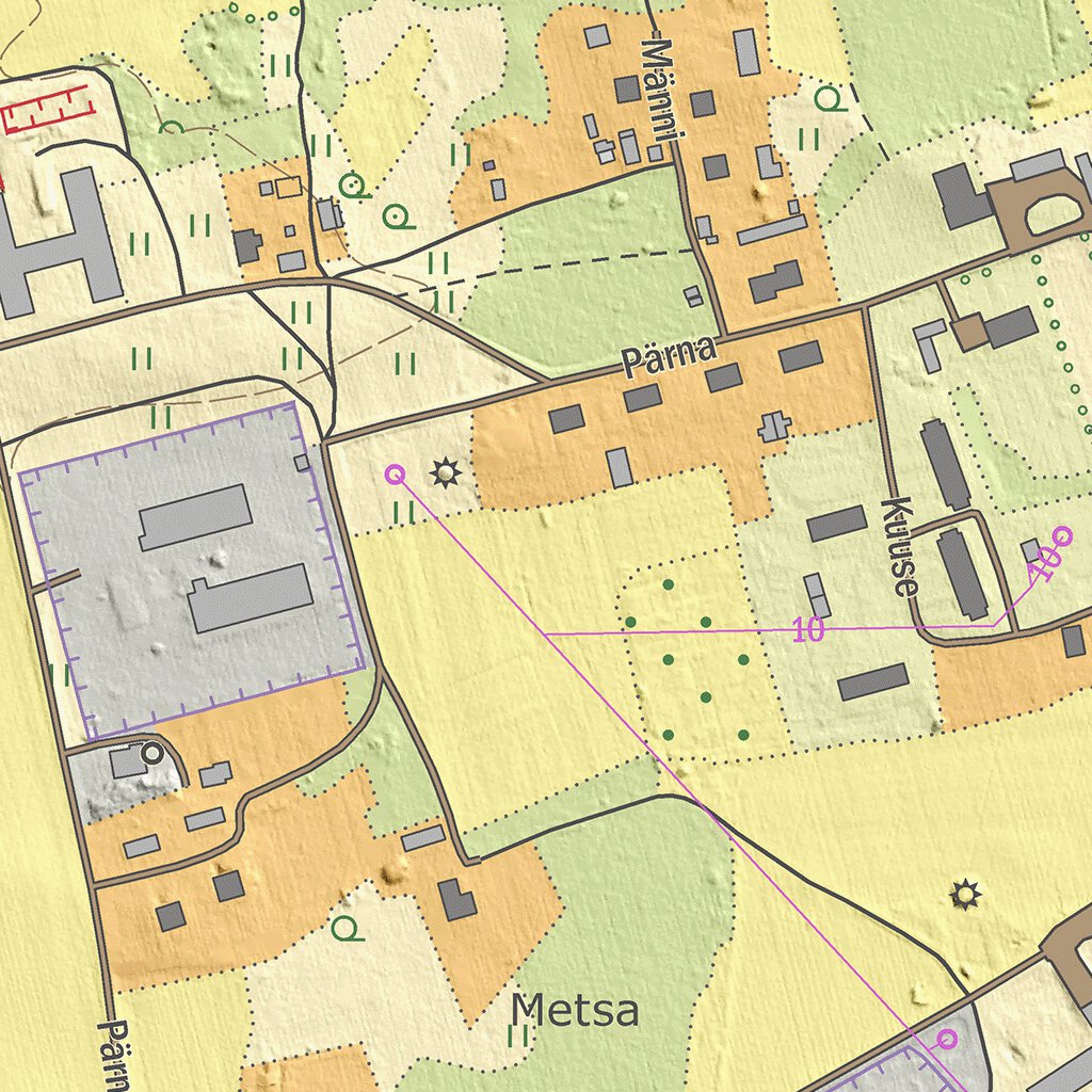 Nurmetu küla, Vinni vald Map by Maa-amet | Avenza Maps