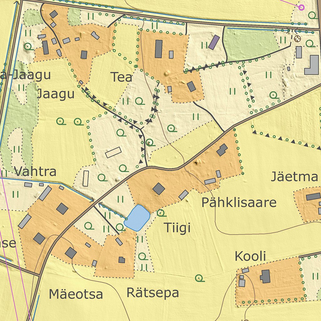 Oidrema küla, Lääneranna vald Map by Maa-amet | Avenza Maps