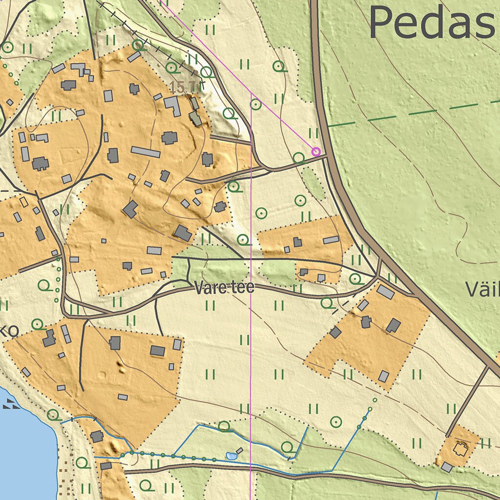 Pedaspea küla, Kuusalu vald Map by Maa-amet | Avenza Maps