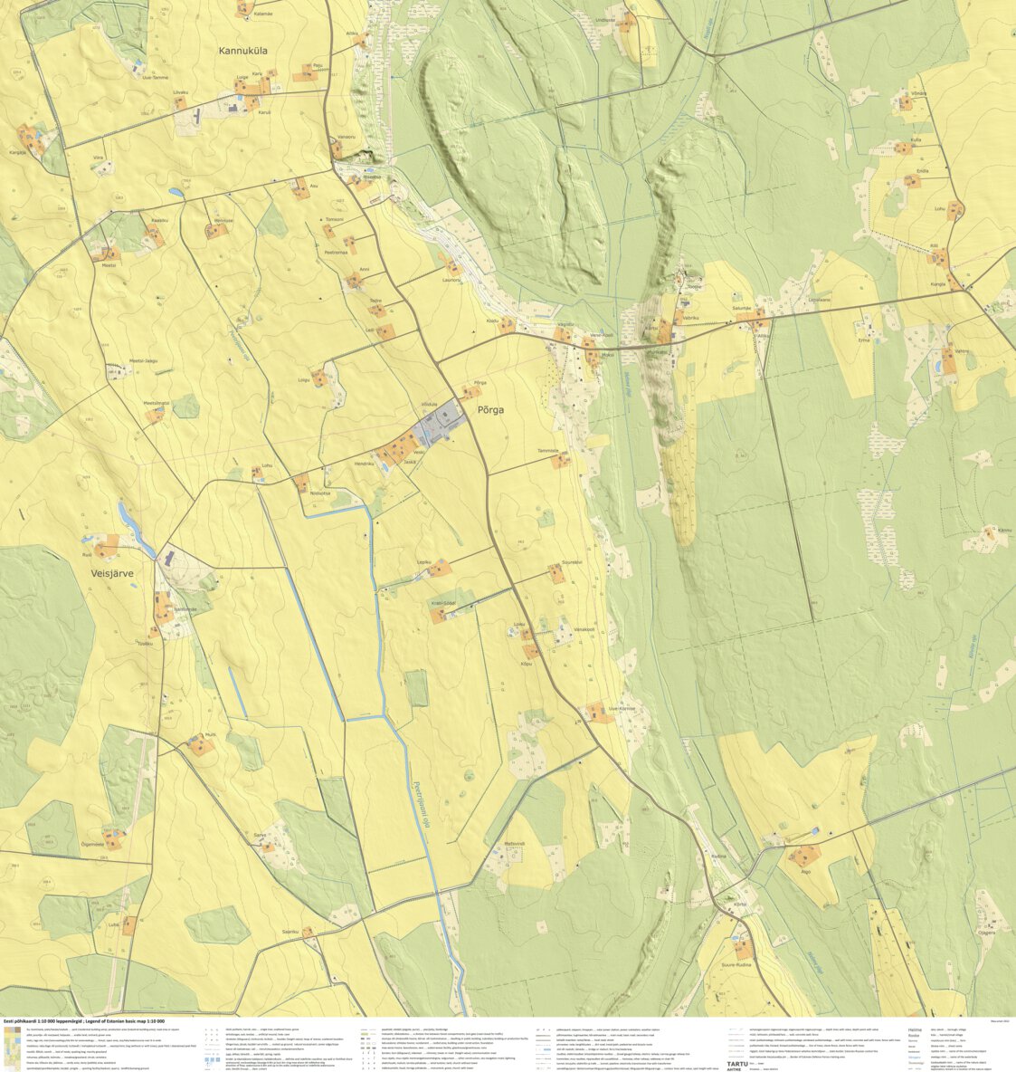 Põrga küla, Viljandi vald Map by Maa-amet | Avenza Maps