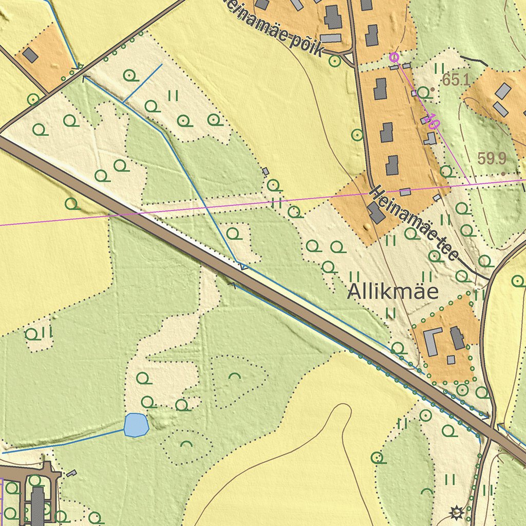 Saula küla, Kose vald Map by Maa-amet | Avenza Maps