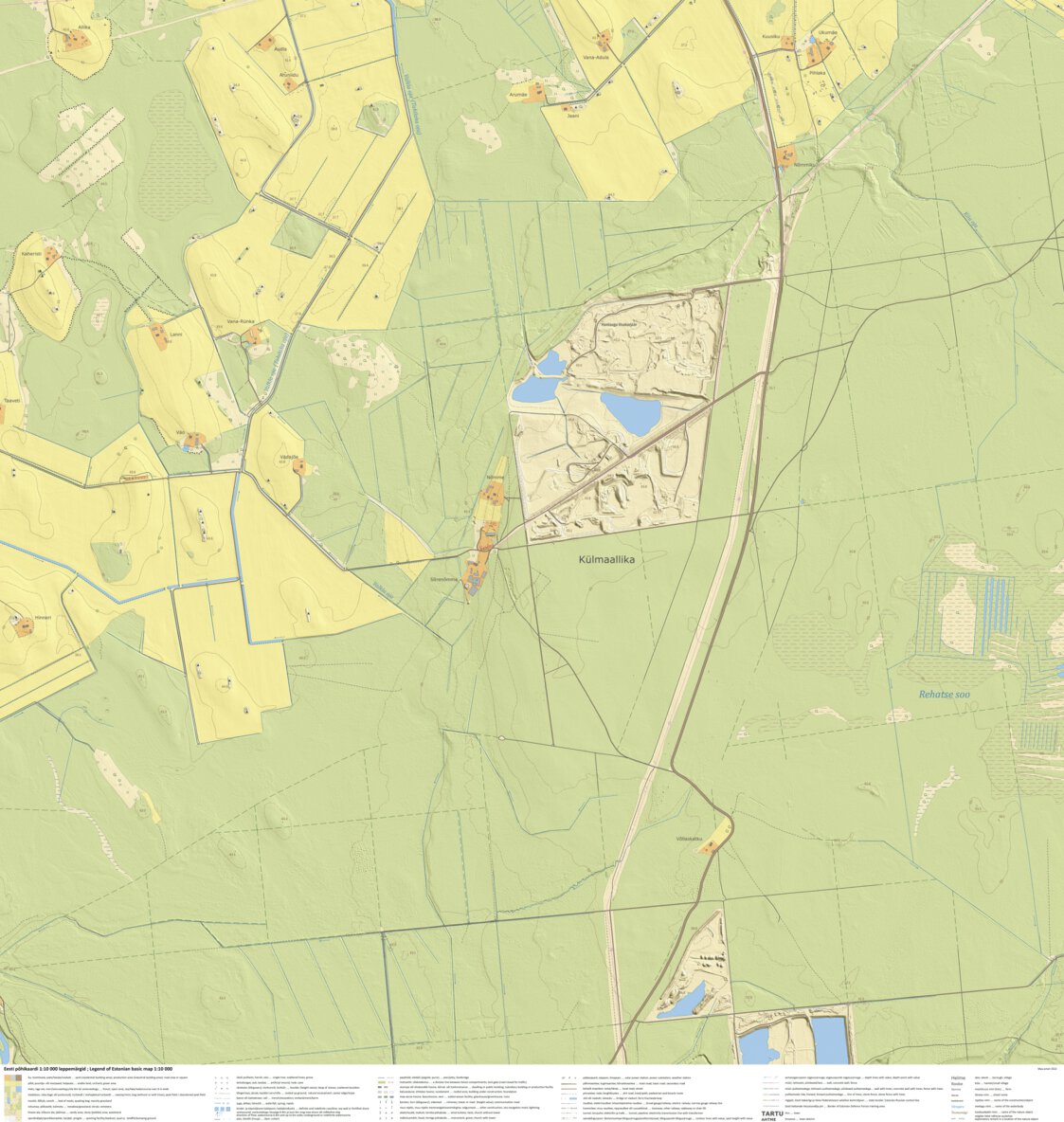 Saunja küla, Kuusalu vald Map by Maa-amet | Avenza Maps