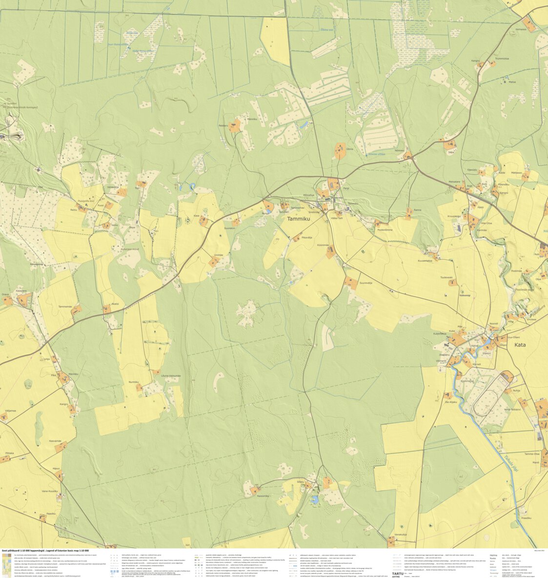 Tammiku küla, Kose vald Map by Maa-amet | Avenza Maps
