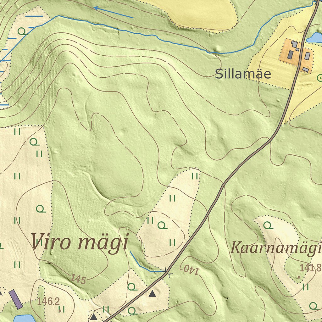 Tiido küla, Kanepi vald Map by Maa-amet | Avenza Maps
