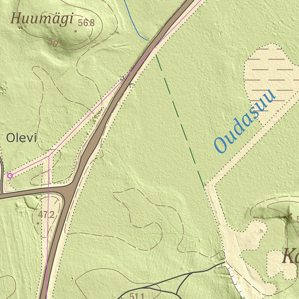 Treski küla, Setomaa vald Map by Maa-amet | Avenza Maps