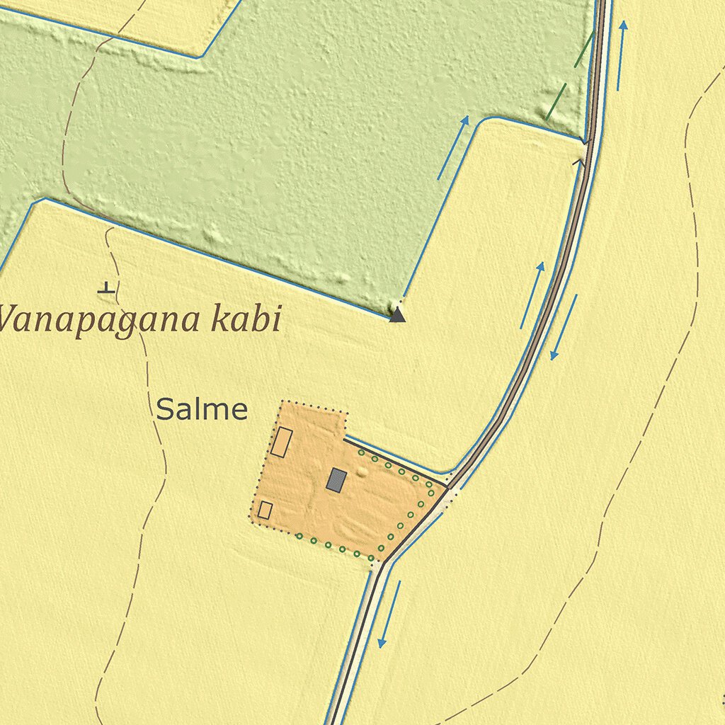 Tuuliku küla, Saarde vald Map by Maa-amet | Avenza Maps