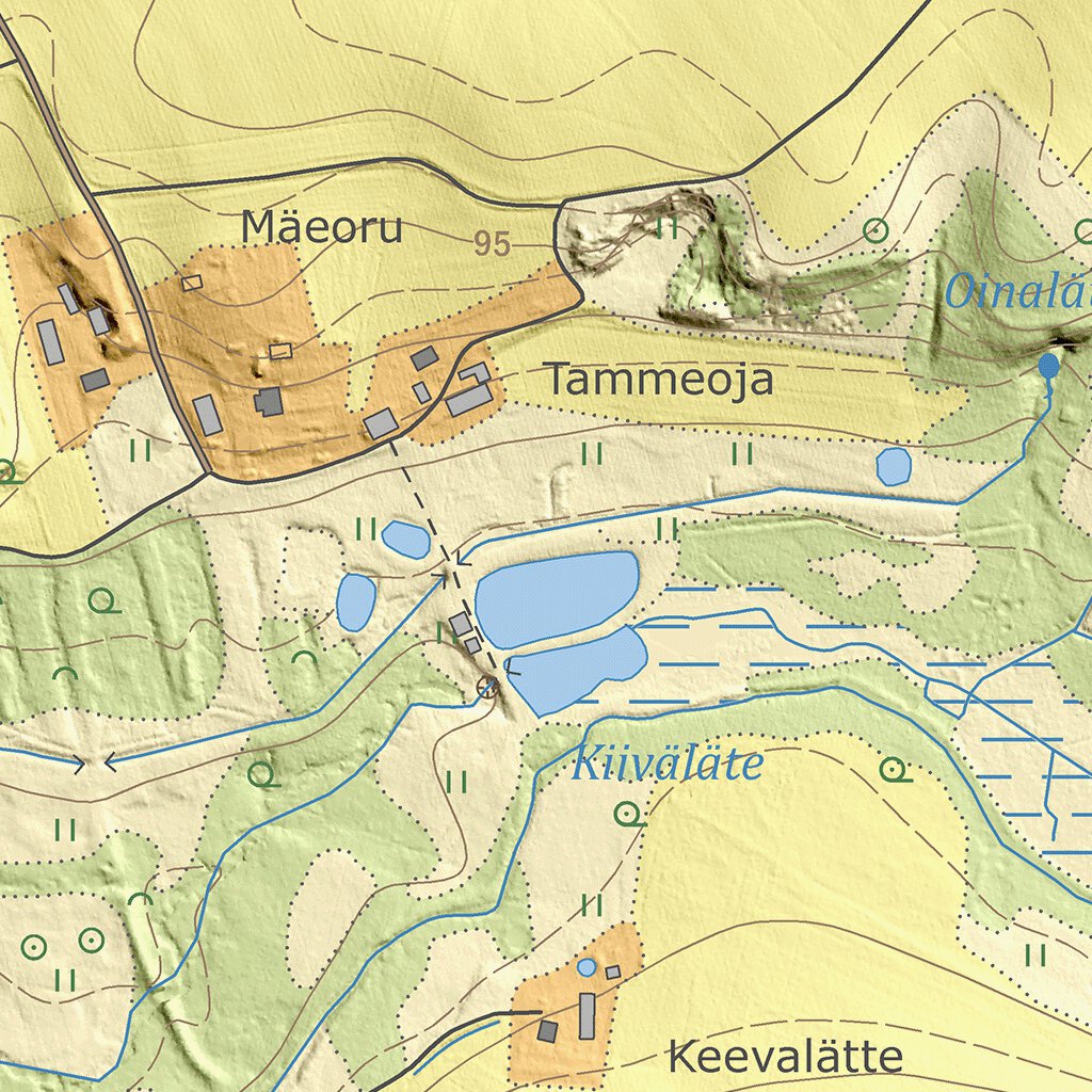 Uhtjärve küla, Antsla vald Map by Maa-amet | Avenza Maps