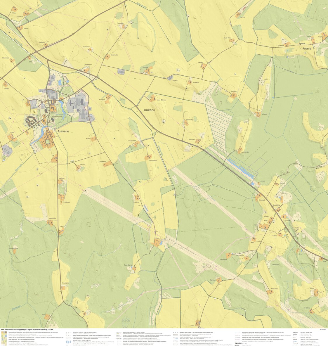 Uuearu küla, Anija vald Map by Maa-amet | Avenza Maps