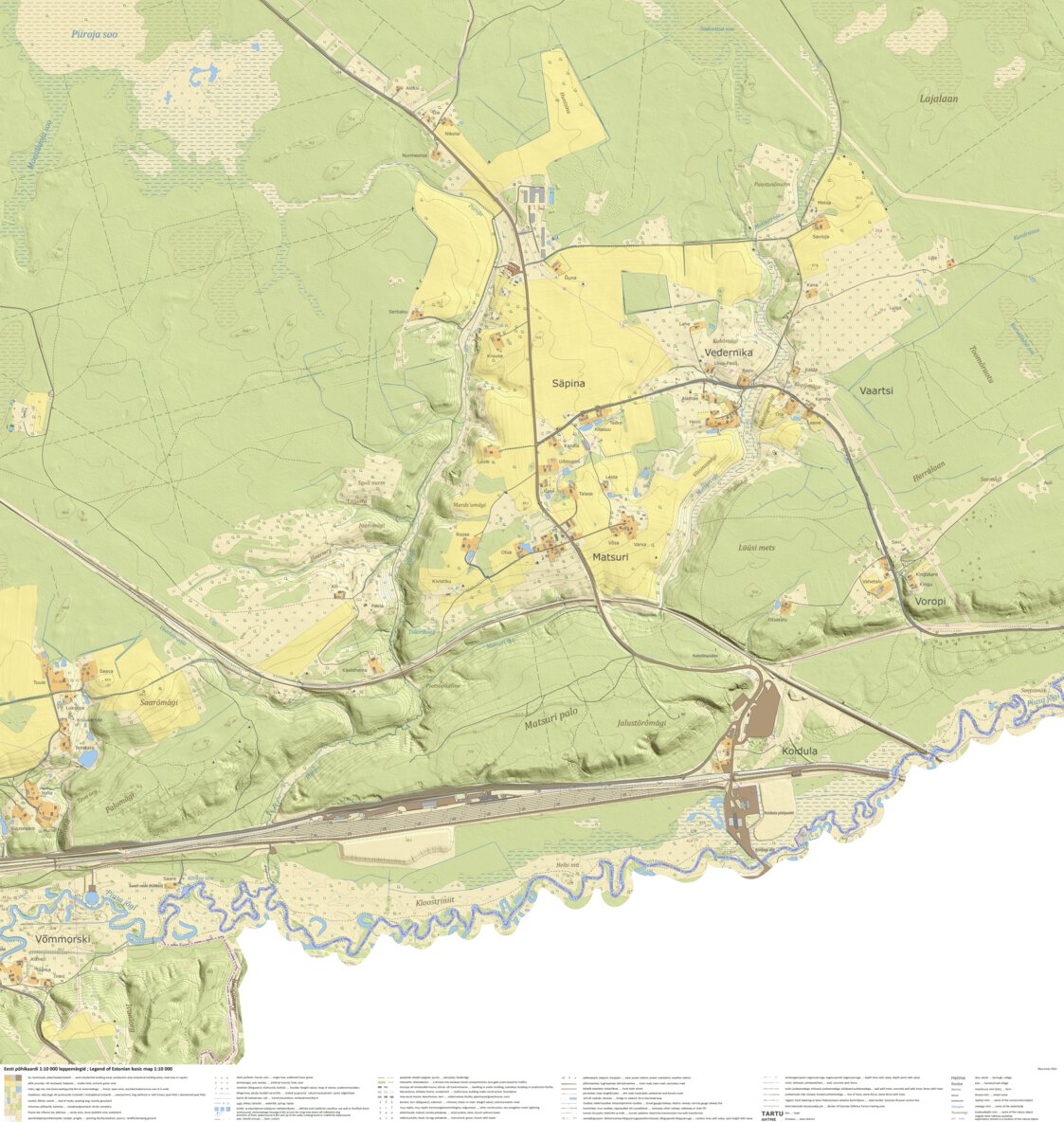 Vaartsi küla, Setomaa vald Map by Maa-amet | Avenza Maps
