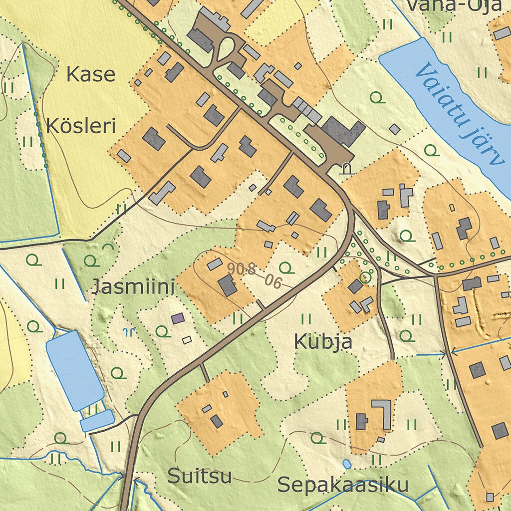 Vaiatu küla, Jõgeva vald Map by Maa-amet | Avenza Maps