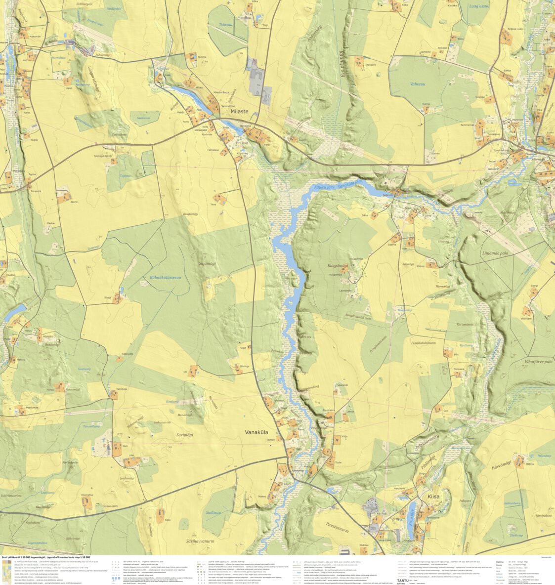 Vanaküla, Põlva vald Map by Maa-amet | Avenza Maps