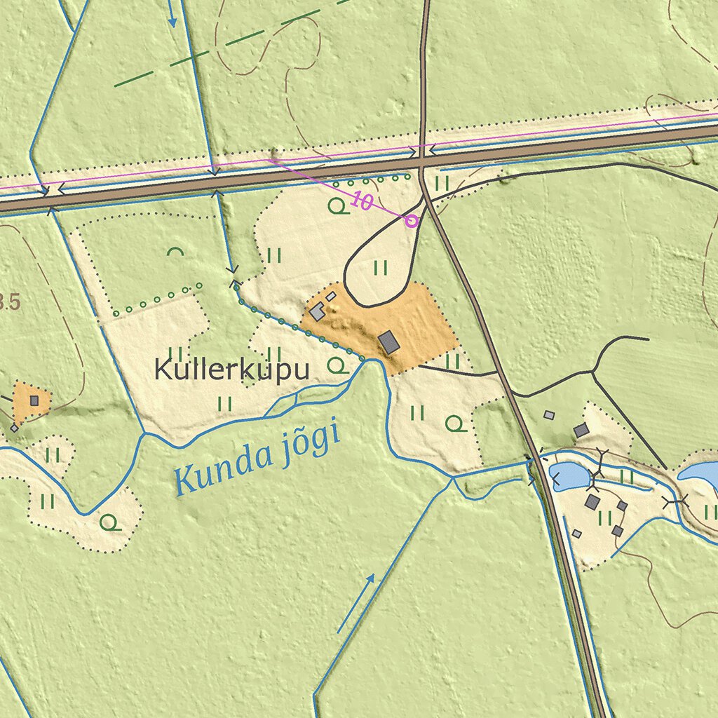 Võhu küla, Vinni vald Map by Maa-amet | Avenza Maps