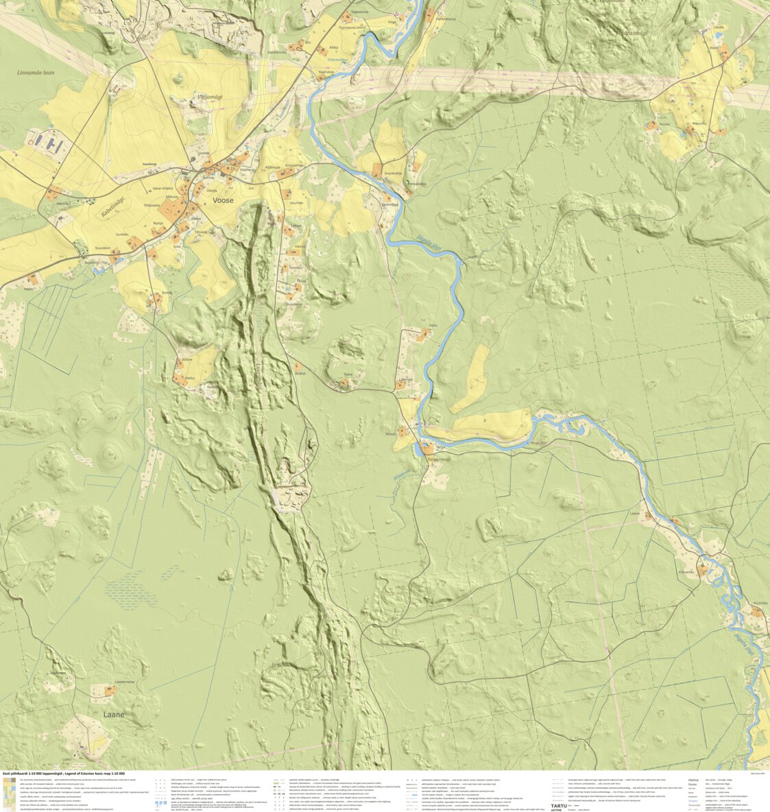 Voose küla, Anija vald Map by Maa-amet | Avenza Maps