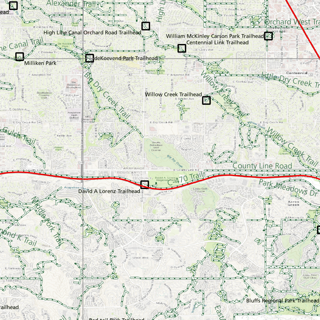 2025 Colorado Hunt Map – GMU 104 by Map the Xperience | Avenza Maps