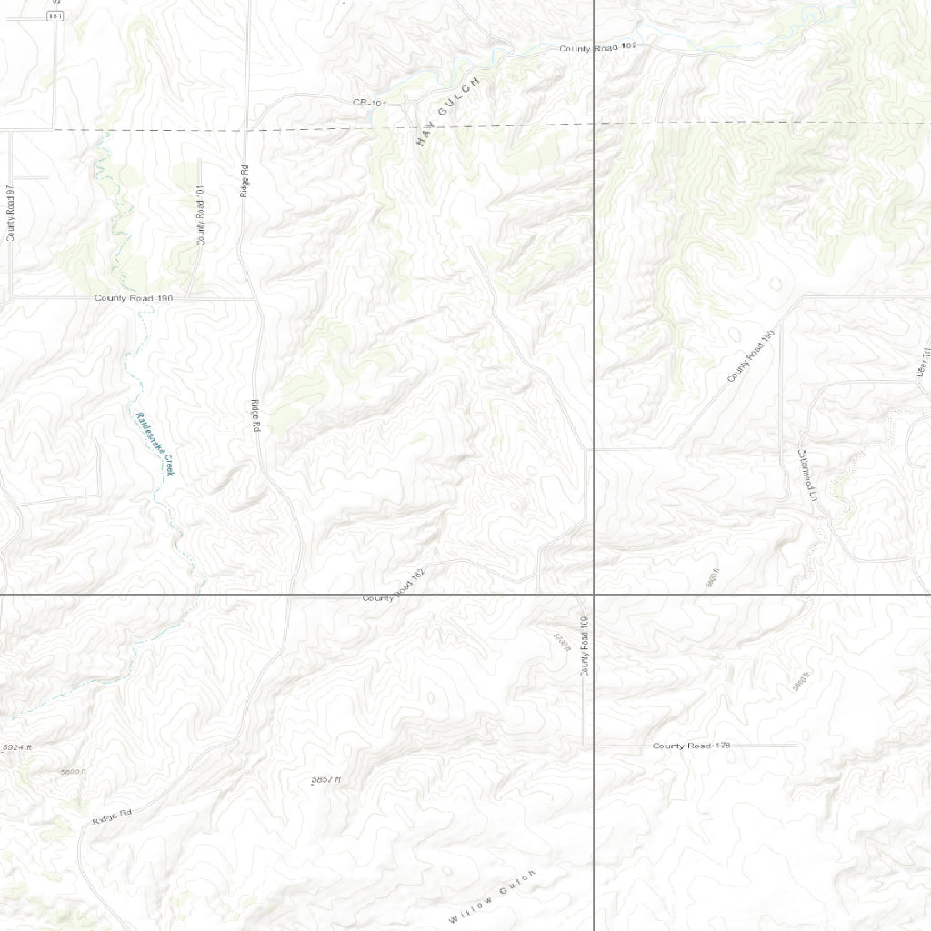 2025 Colorado Hunt Map – GMU 105 by Map the Xperience | Avenza Maps