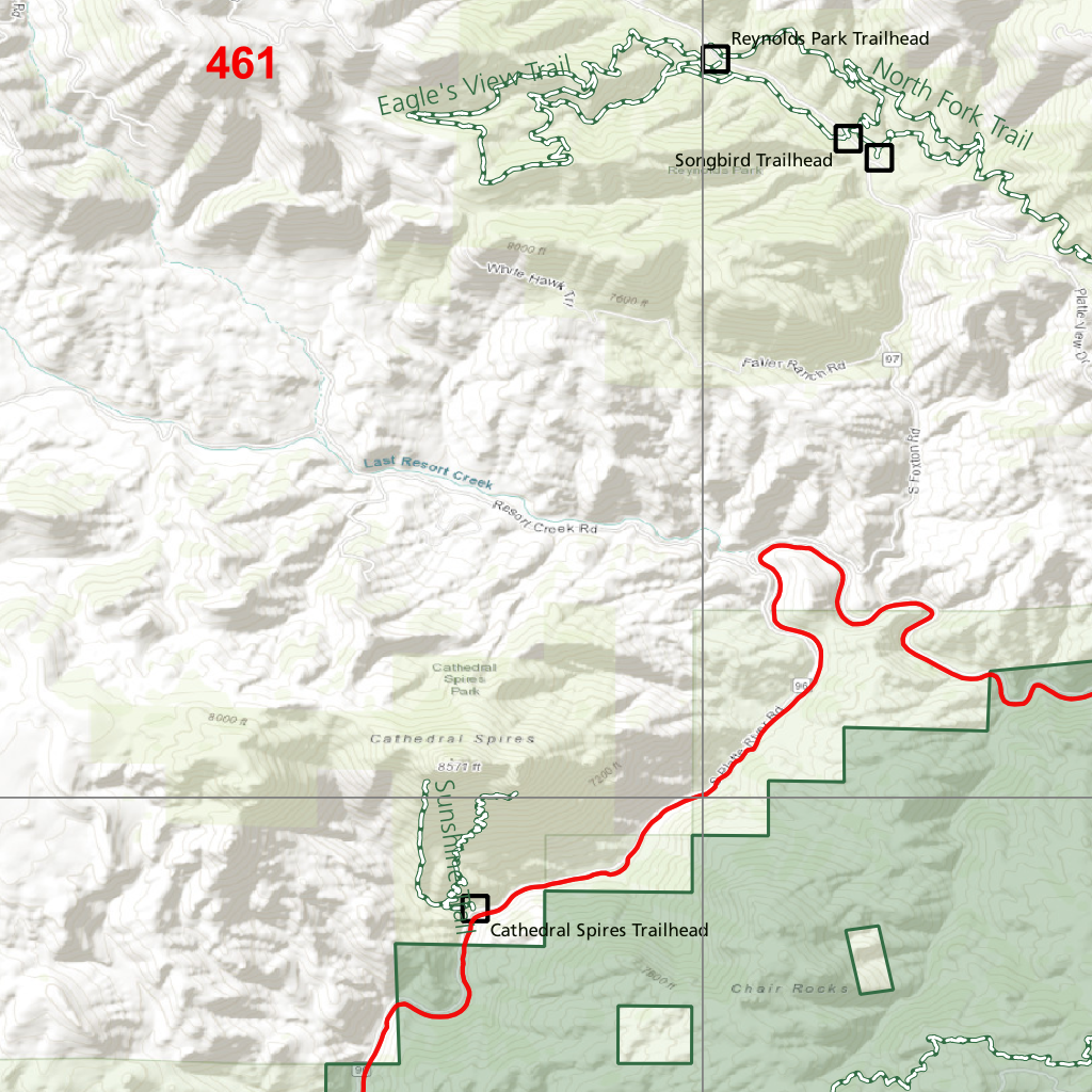 2025 Colorado Hunt Map – GMU 501 by Map the Xperience | Avenza Maps