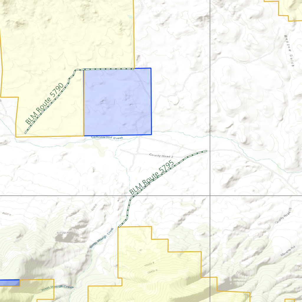 2025 Colorado Hunt Map – GMU 58 by Map the Xperience | Avenza Maps