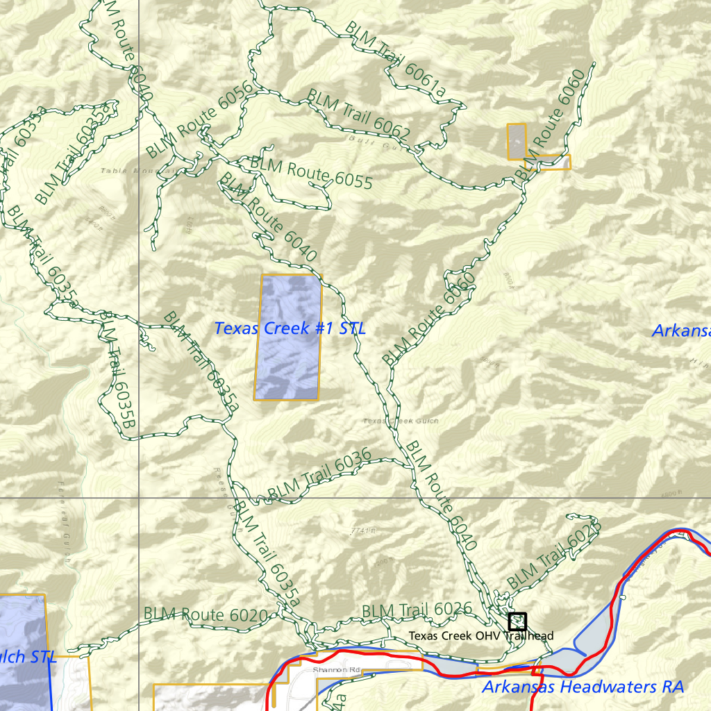 2025 Colorado Hunt Map – GMU 58 by Map the Xperience | Avenza Maps
