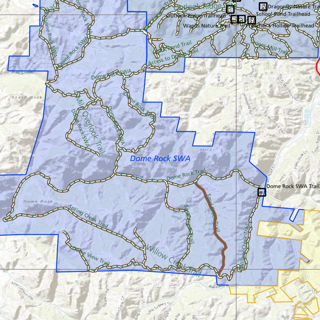 2025 Colorado Hunt Map – GMU 581 by Map the Xperience | Avenza Maps