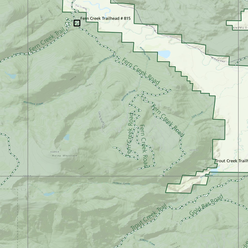 2025 Colorado Hunt Map – GMU 76 by Map the Xperience | Avenza Maps