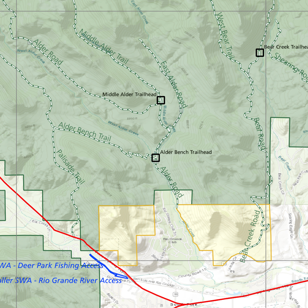 2025 Colorado Hunt Map – GMU 79 by Map the Xperience | Avenza Maps