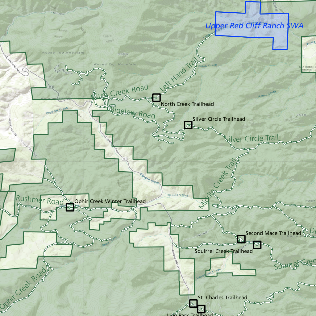 2025 Colorado Hunt Map – GMU 84 by Map the Xperience | Avenza Maps