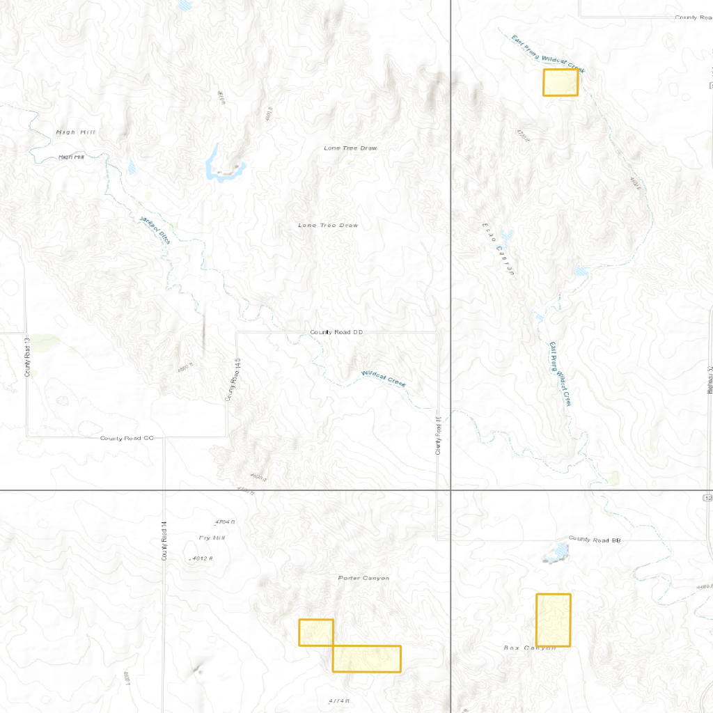 2025 Colorado Hunt Maps – GMU's 95 and 96 Map by Map the Xperience ...