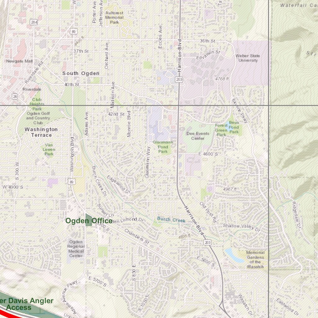 2025 Utah Big Game Hunt - Unit 609 Ogden Map by Map the Xperience | Avenza Maps