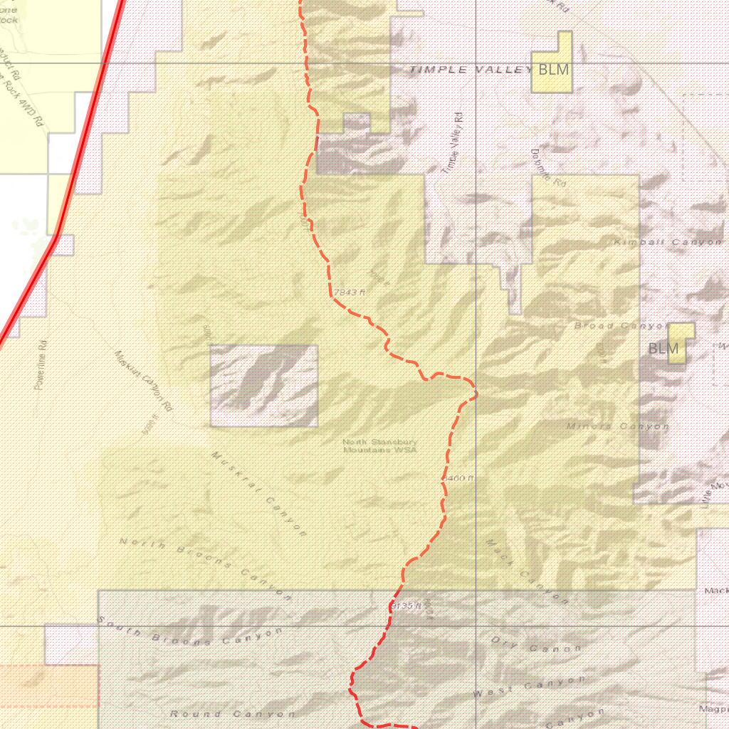 2025 Utah Hunt Map Box Elder / Antelope Island, South East by Map the ...
