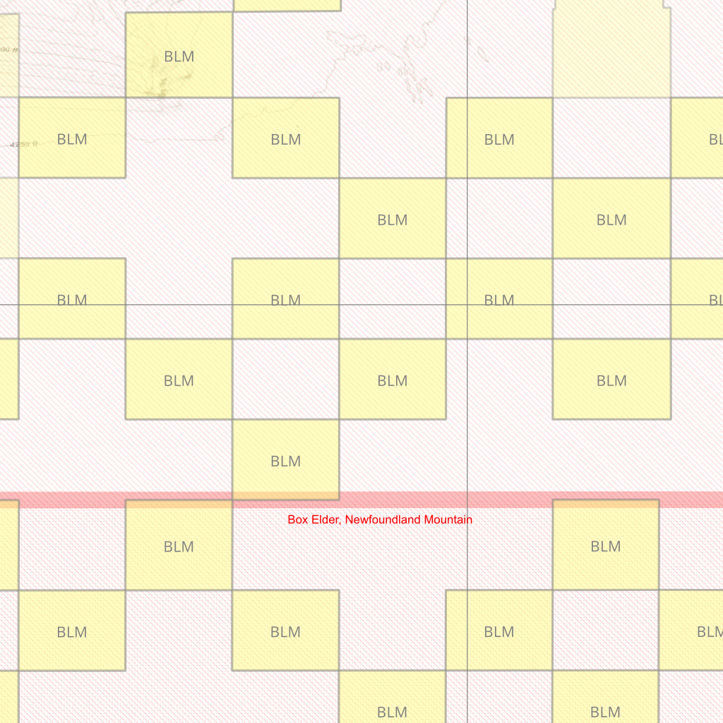 2025 Utah Hunt Map - Box Elder / Sawtooth Unit, North West by Map the ...
