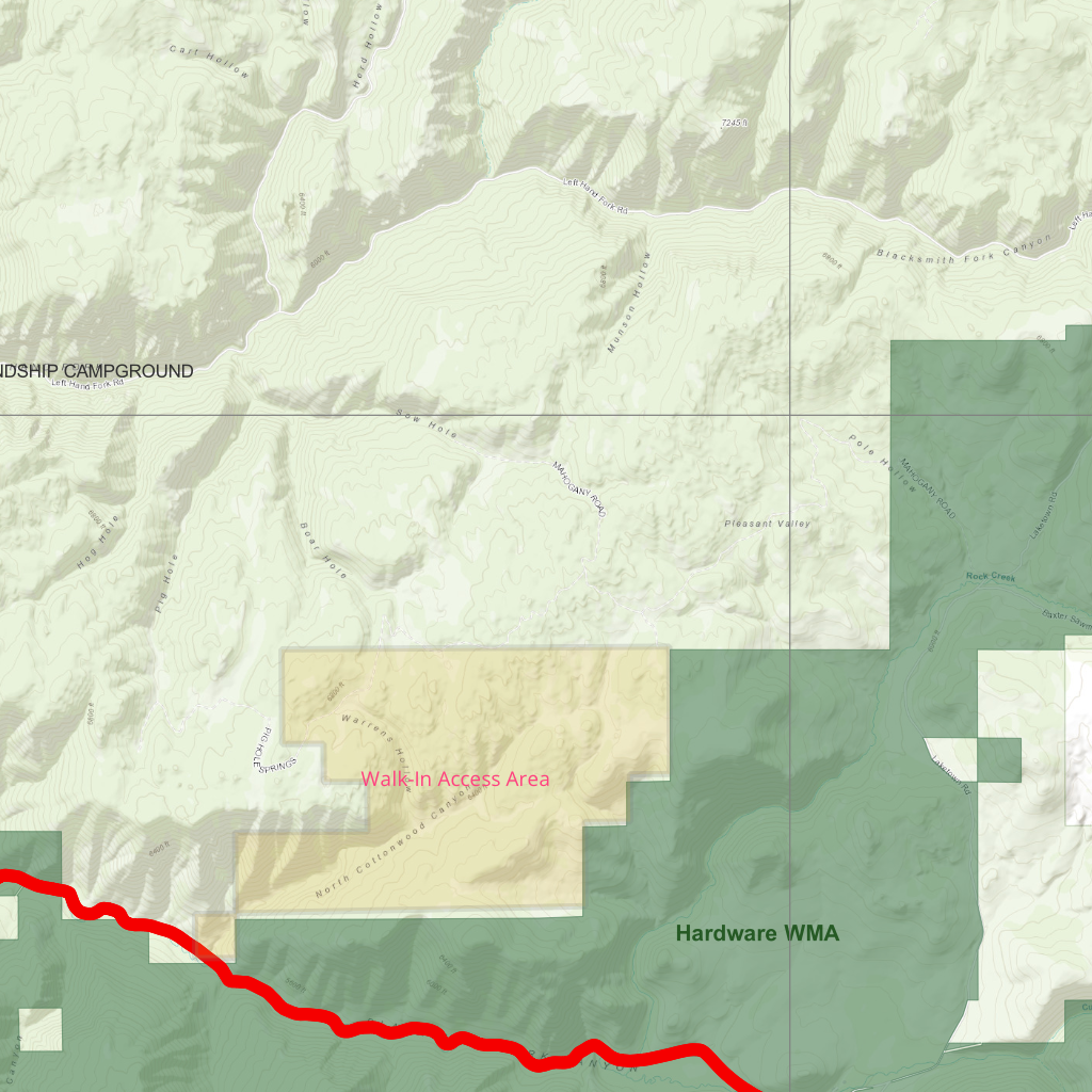 2025 Utah Hunt Map - Cache Unit by Map the Xperience | Avenza Maps