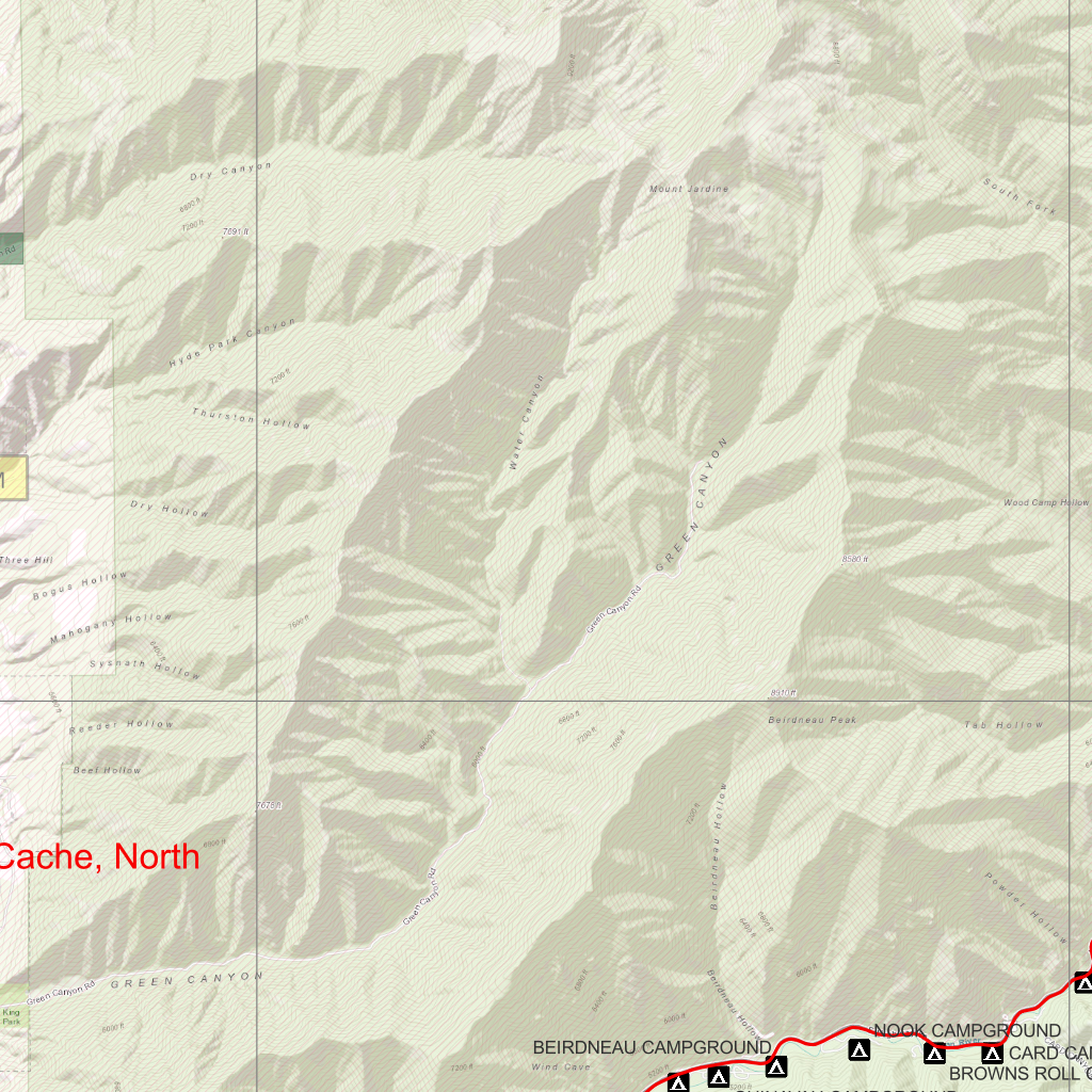 2025 Utah Hunt Map - Cache Unit by Map the Xperience | Avenza Maps