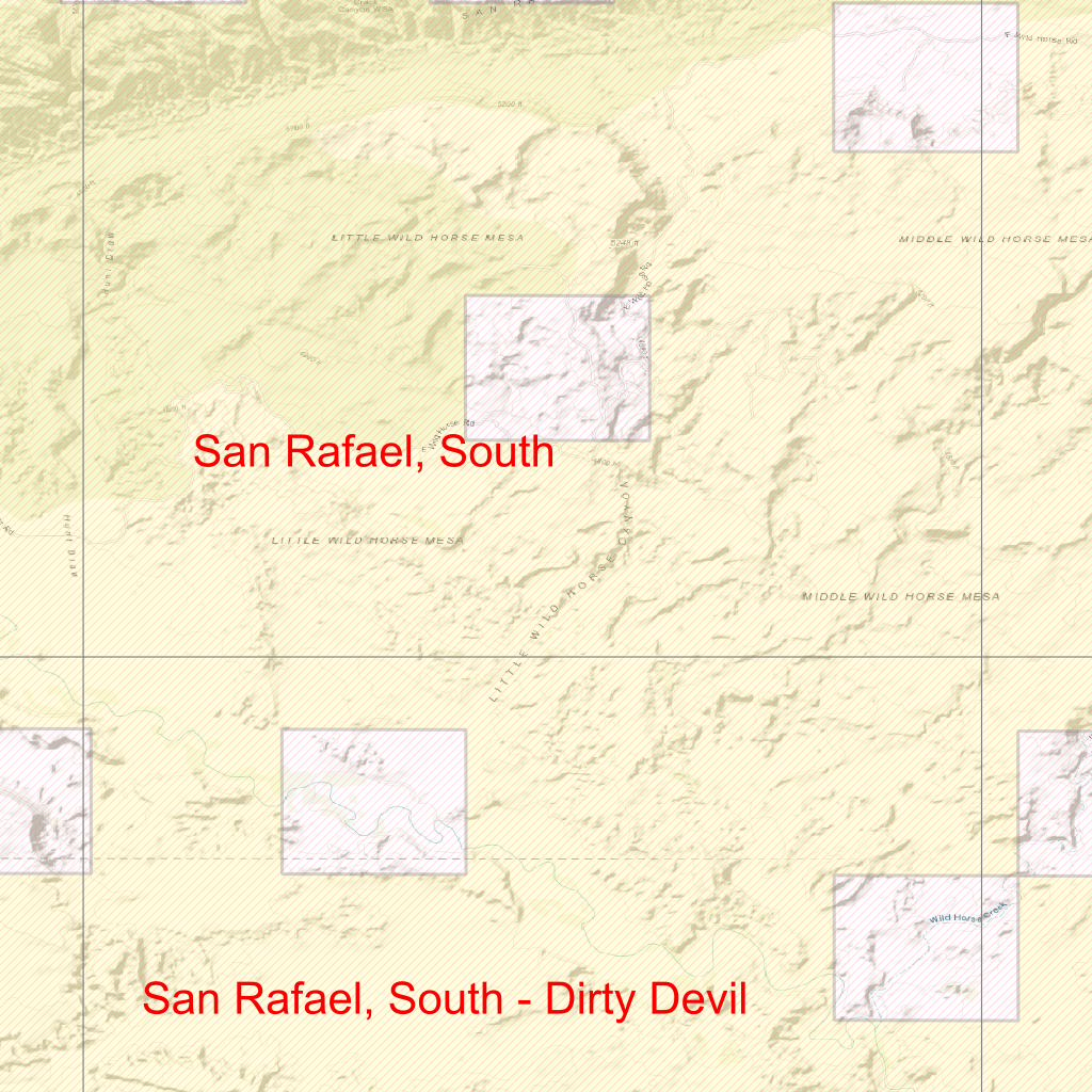 2025 Utah Hunt Map - Manti San Rafael Unit (Central) by Map the ...