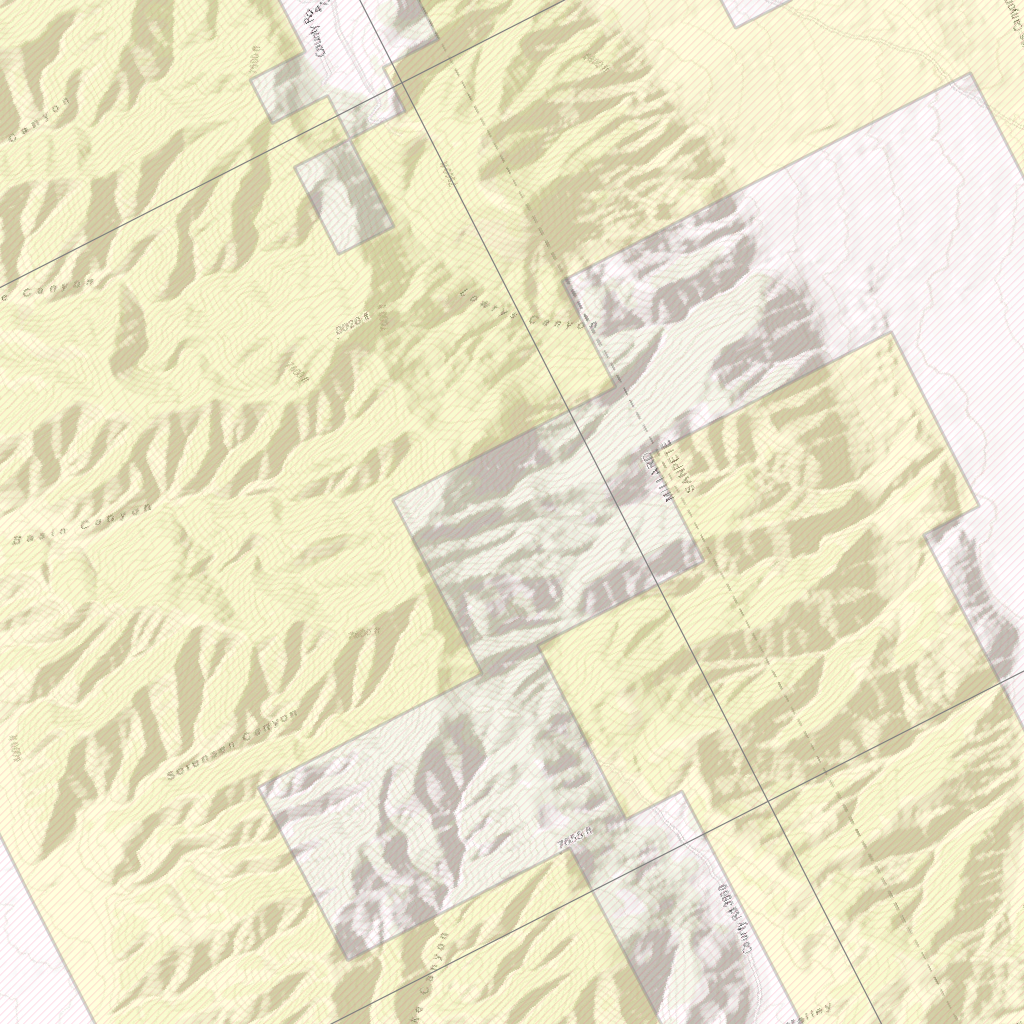 2025 Utah Hunt Map - Nebo Unit (South) by Map the Xperience | Avenza Maps