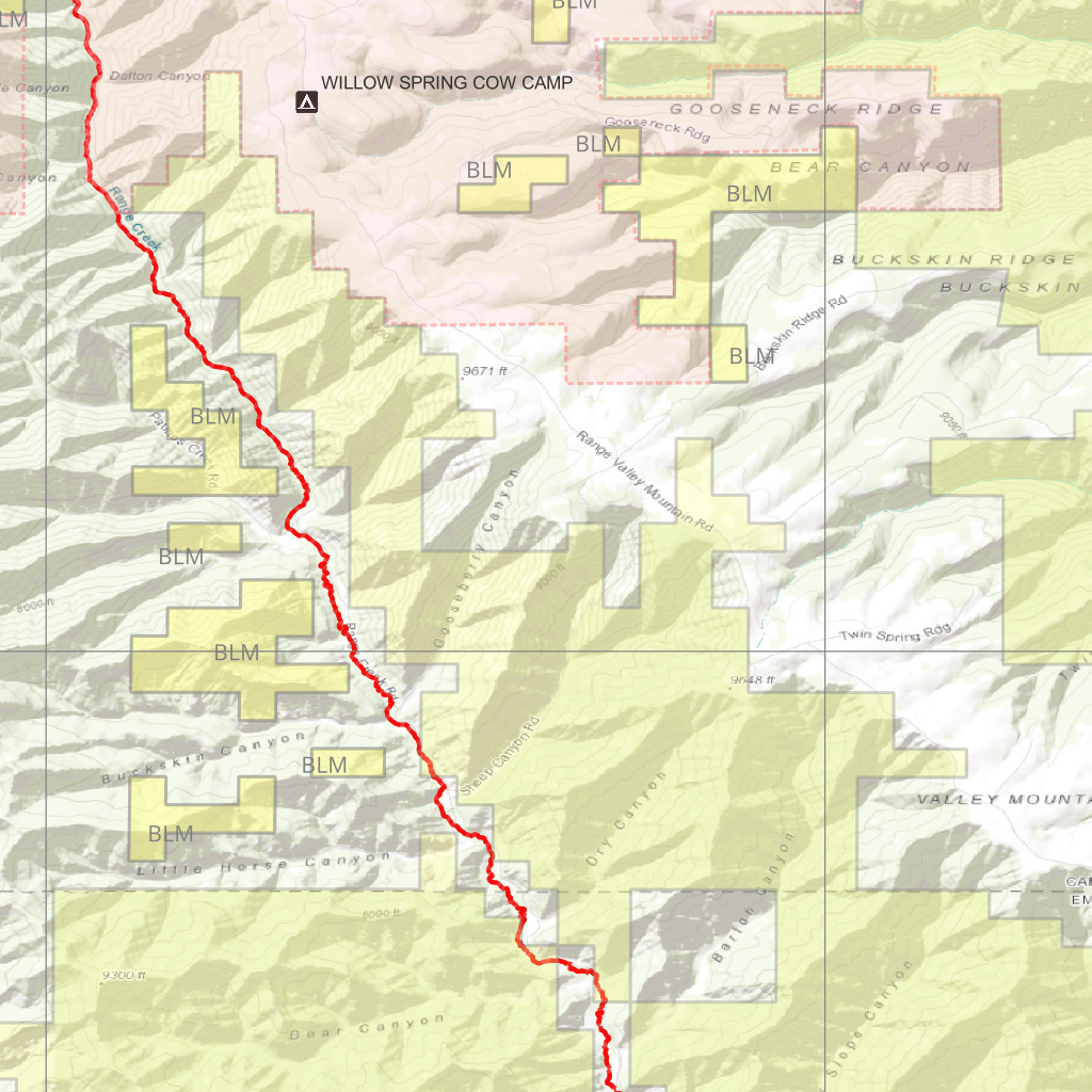 2025 Utah Hunt Map – Nine Mile Unit by Map the Xperience | Avenza Maps