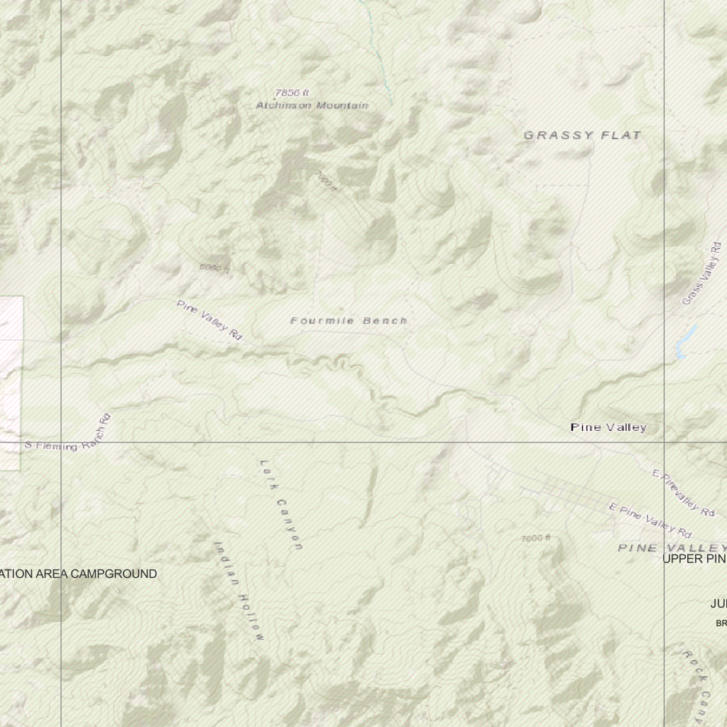 2025 Utah Hunt Map – Pine Valley Unit by Map the Xperience | Avenza Maps