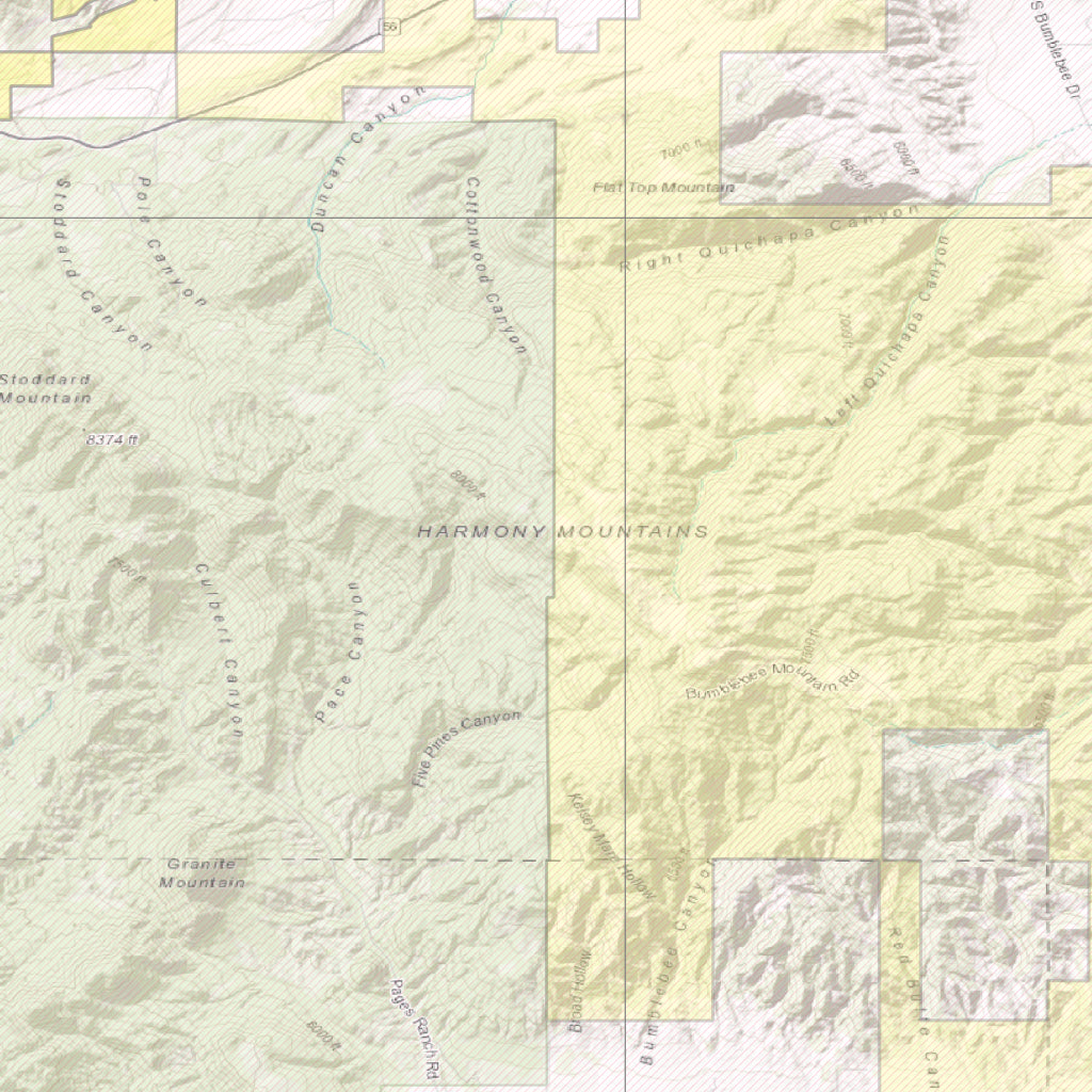 2025 Utah Hunt Map – Pine Valley Unit by Map the Xperience | Avenza Maps