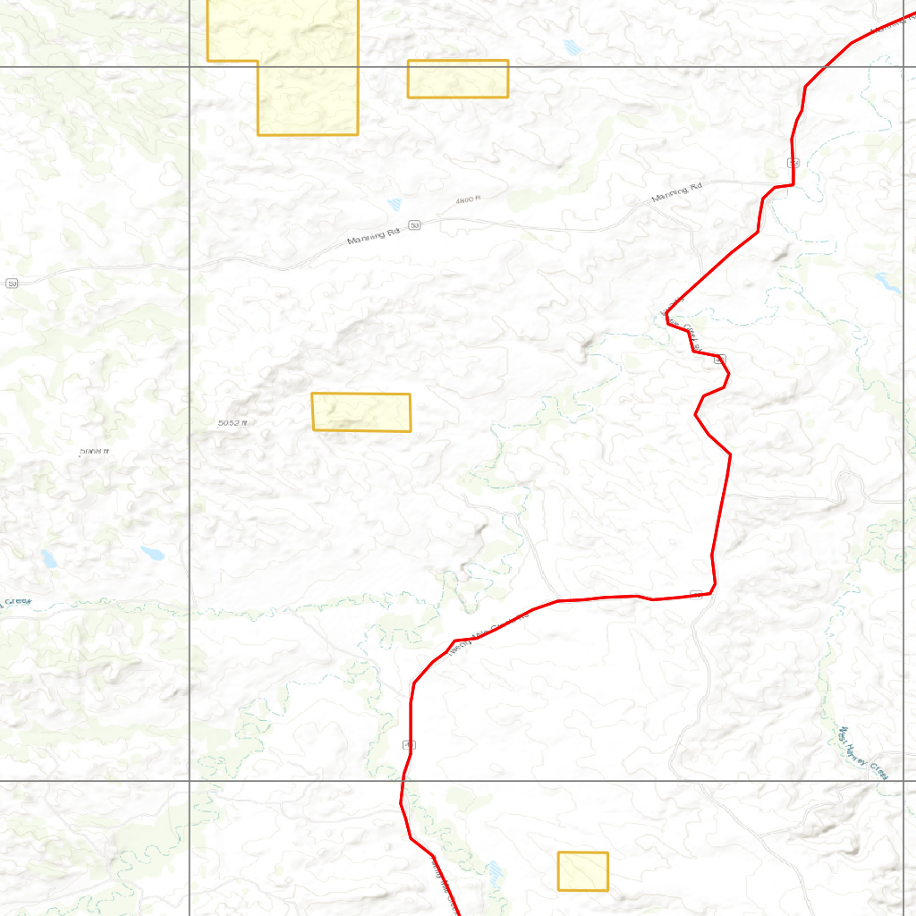 2025 Wyoming Deer Hunt Map – Deer Area 14 (Twenty Mile) by Map the ...