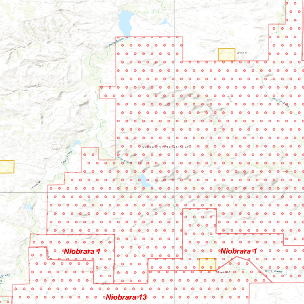 2025 Wyoming Deer Hunt Map – Deer Area 14 (Twenty Mile) by Map the ...