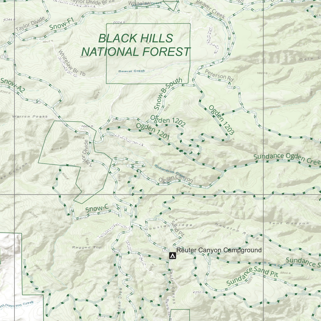 2025 Wyoming Hunt Map – Antelope Area 2 (Bear Lodge) by Map the ...