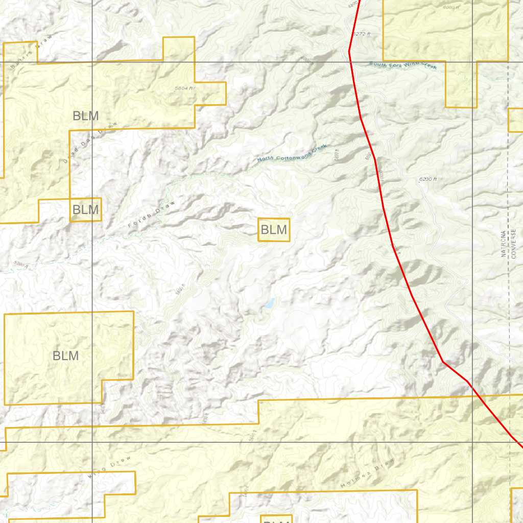2025 Wyoming Hunt Map – Antelope Area 25 (Ormsby) by Map the Xperience ...