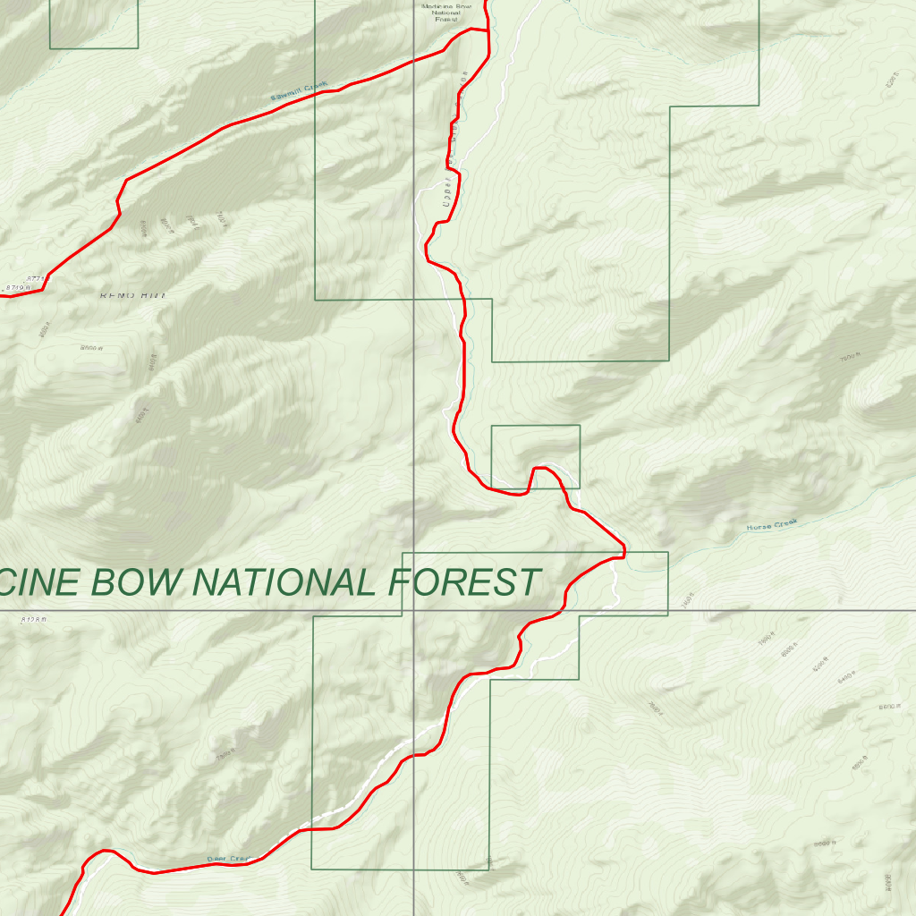 2025 Wyoming Hunt Map – Antelope Area 31 (Hat Six) by Map the Xperience ...