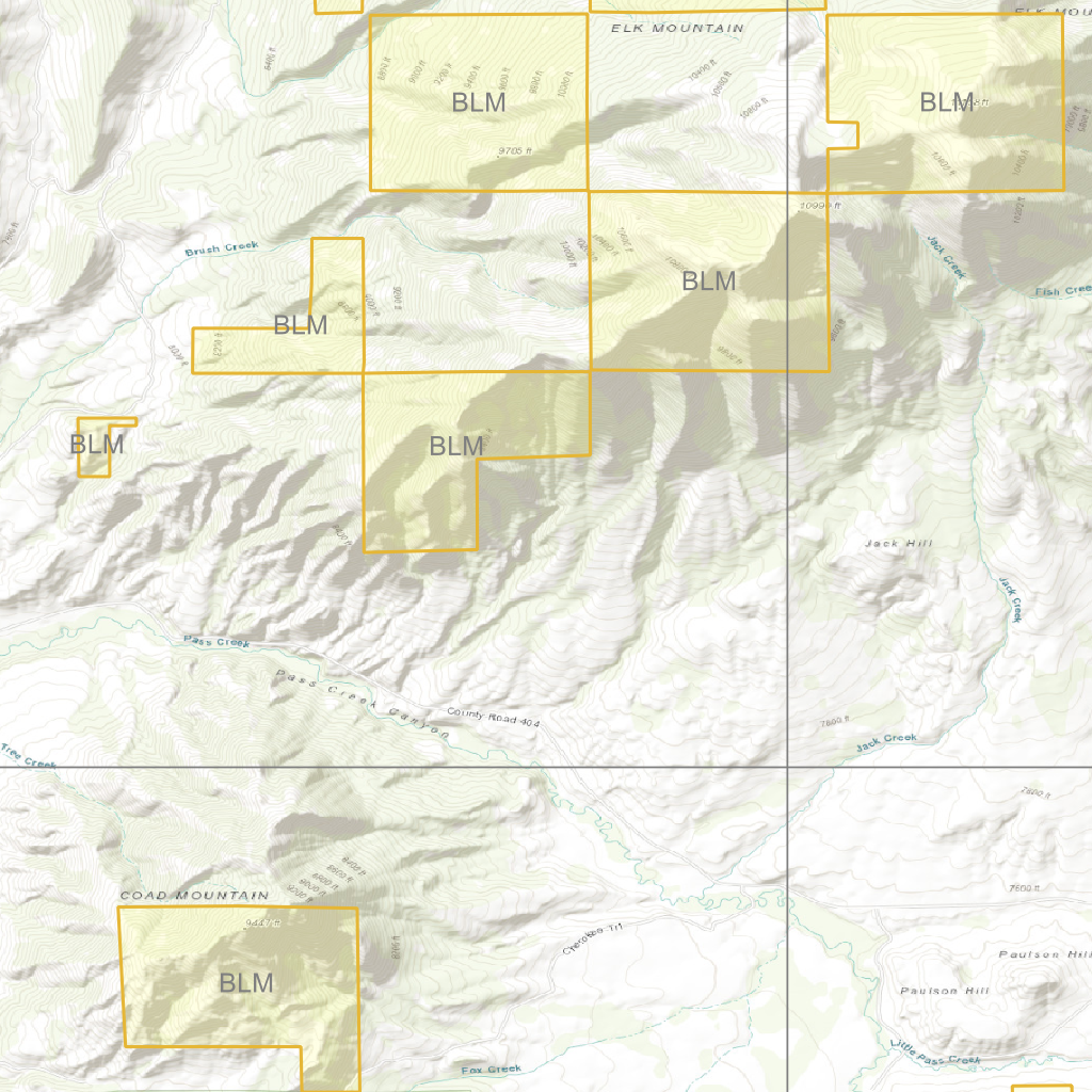 2025 Wyoming Hunt Map – Antelope Area 50 (Elk Mountain) by Map the ...