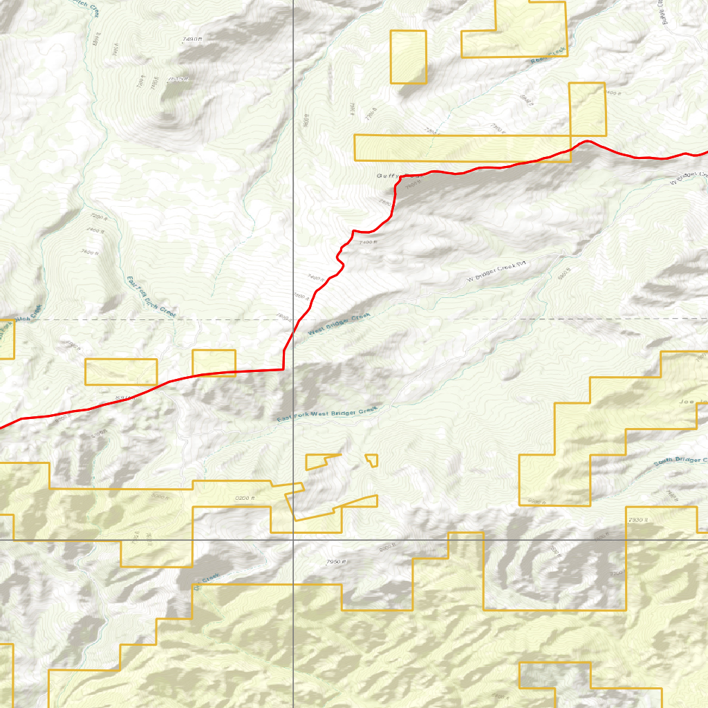 2025 Wyoming Hunt Map – Antelope Area 76 (Copper Mountain) by Map the ...