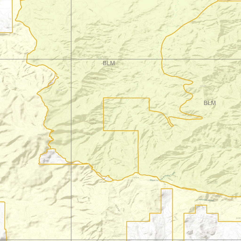 2025 Wyoming Hunt Map – Antelope Area 78 (McCullough Peaks) by Map the ...