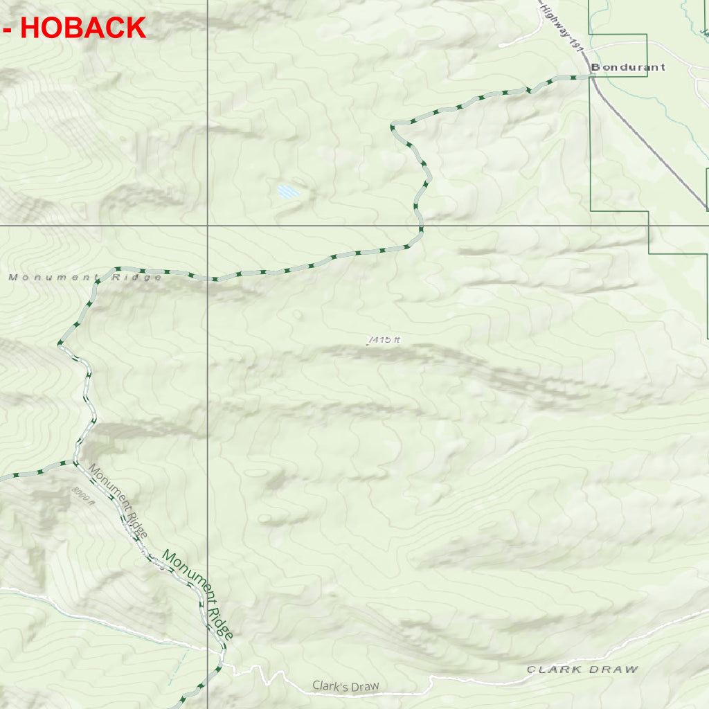 2025 Wyoming Hunt Map – Antelope Area 86 (Hoback) by Map the Xperience ...