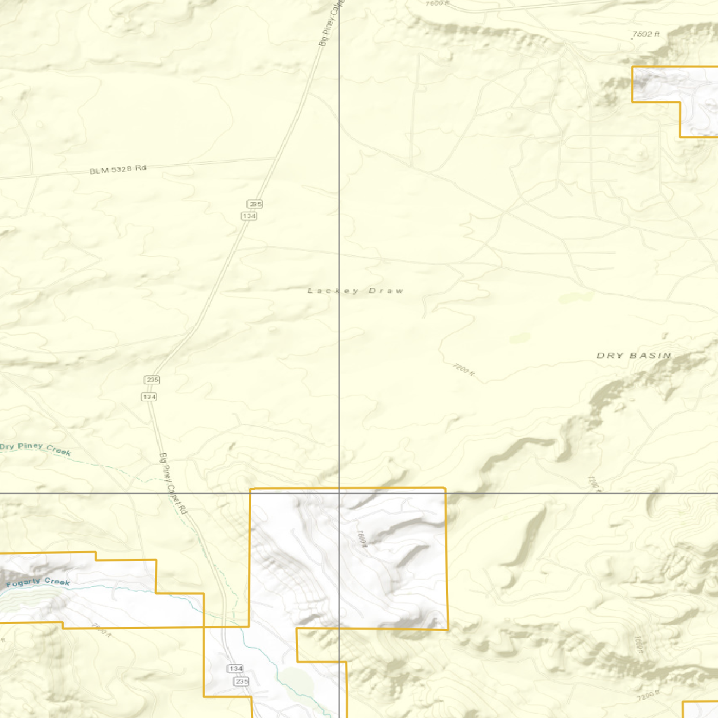 2025 Wyoming Hunt Map – Antelope Area 89 (Piney) by Map the Xperience ...