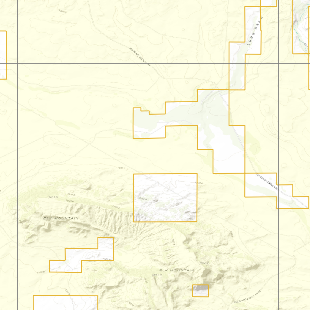 2025 Wyoming Hunt Map – Antelope Area 90 (Square Top) by Map the ...